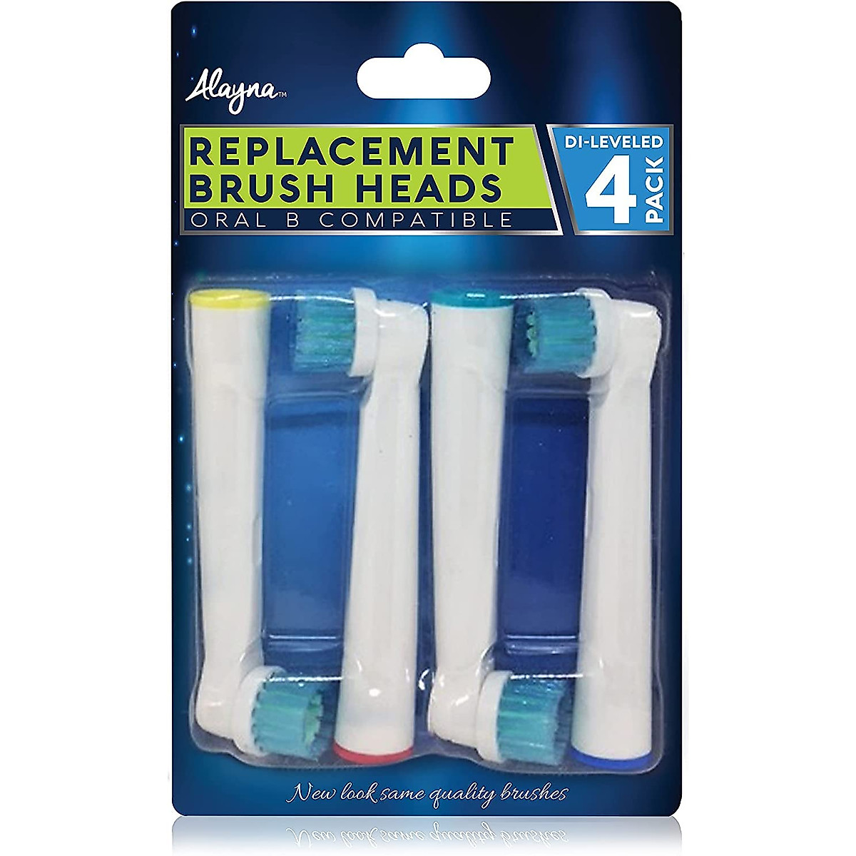 Toothbrush Replacement Heads Compatible with Oral B Braun, Pk of 8 Best Professional Brush Heads for Oralb Kids, Soft, Sensitive, Triumph, Pro 1000