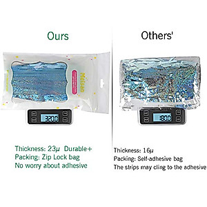 Foil Fringe Curtains Party Decorations - Melsan 3 Pack 3.2 x 8.2 ft Tinsel Curtain Party Photo Backdrop for Birthday Party Baby Shower or Graduation Decorations Light Blue