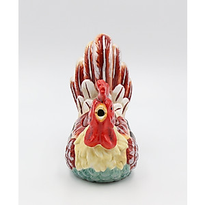 Appletree Design A Day in the Country Rooster Teapot, 7-1/2-Inch