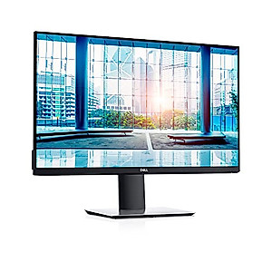 Dell P2719H 27-inch Full HD Height Adjustable Thin Bezel Monitor for PC, Laptop - 1920 x 1080p at 60Hz, 5ms (Fast) Gray-to-Gray Response Time, 16.7 Million Colors, Displayport, HDMI, USB - Black
