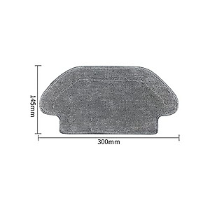 EtliN Compatible with Xiaomi Mijia Mi STYJ02YM Robot Parts Robot Vacuum Cleaner Cleaning Cloth Wet Mop Pro Accessories (Color : 2pcs)