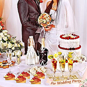 Gandeer 200 Pieces Mini Square Dessert Plates 2.5 x 2.5 Inch Disposable Appetizer Plates Small Clear Plastic Plates for Dessert Salad Appetizer Sauces Tastings Cake Wedding Party Serving