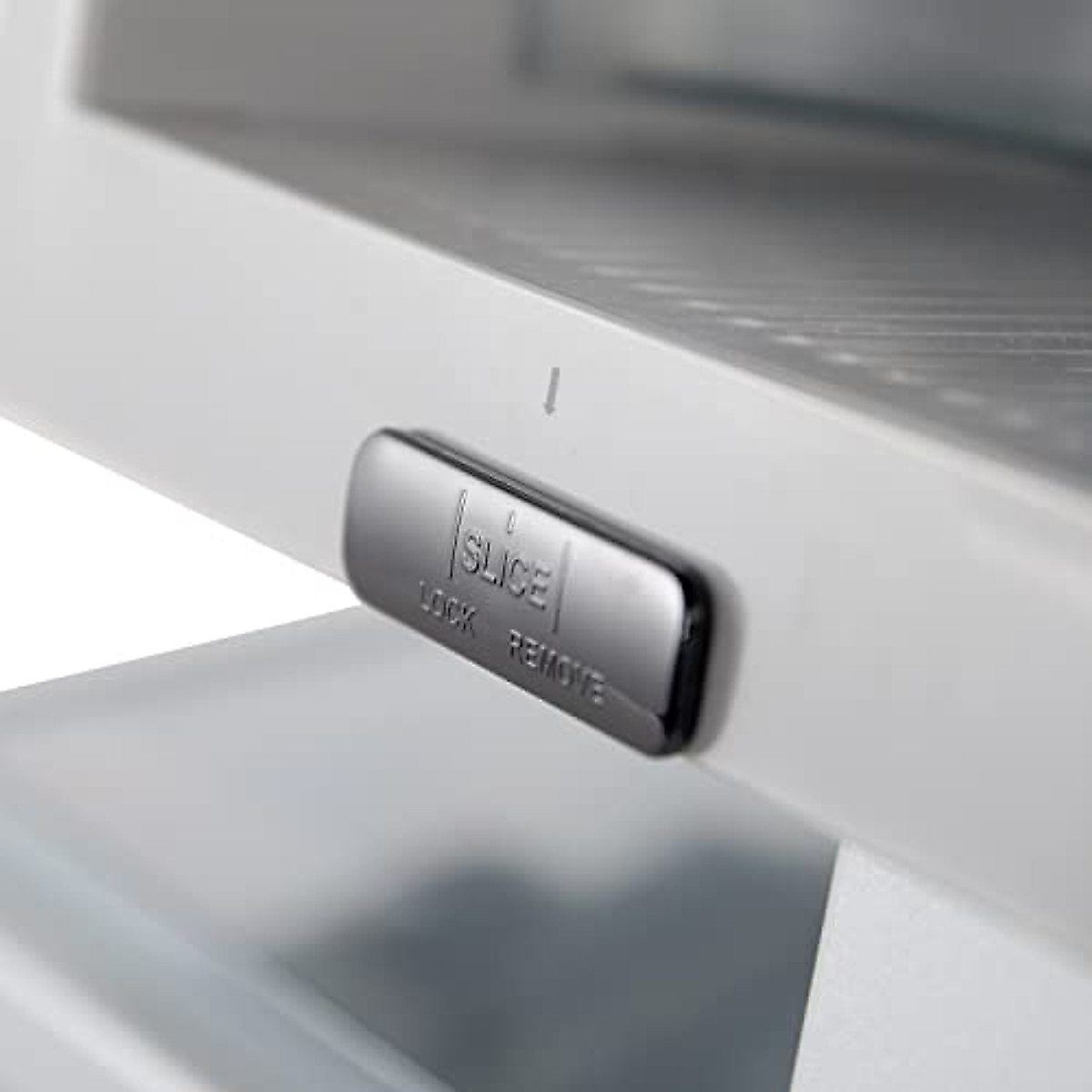 Chef'sChoice 615A Electric Meat Slicer Features Precision thickness Control & Tilted Food Carriage For Fast & Efficient Slicing with Removable Blade for Easy Clean, 7-Inch, Silver