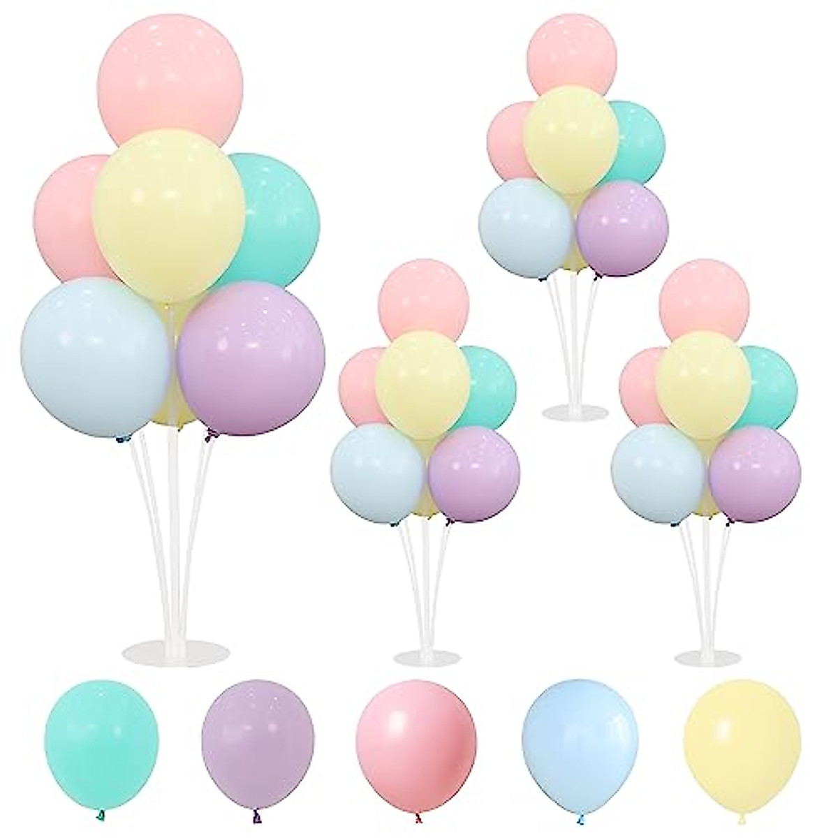 Balloon Stand Kit For Table Centerpieces Pastel Balloons Holder Baby Shower Birthday Party Decorations