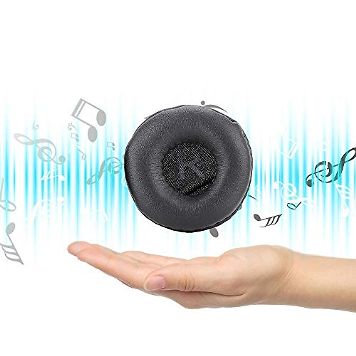 Universal Headphone Earpads, 50mm Foam Headset Cover Cushion Ear Pads Replacement Part