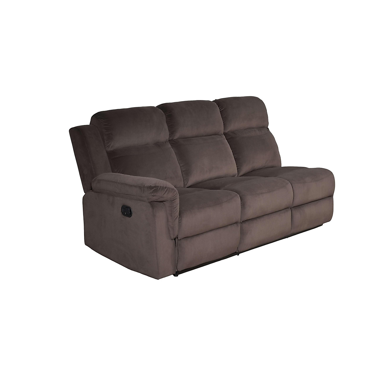 Legend Vansen 111.4''Recliner Storage Upholstery Sofa Couchs Sectional, Brown