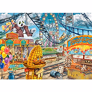 Ravensburger Escape Kids Puzzle - Amusement Park Plight 368 Piece Jigsaw Puzzle for Kids - 12936 - an Escape Room Experience in Puzzle Form