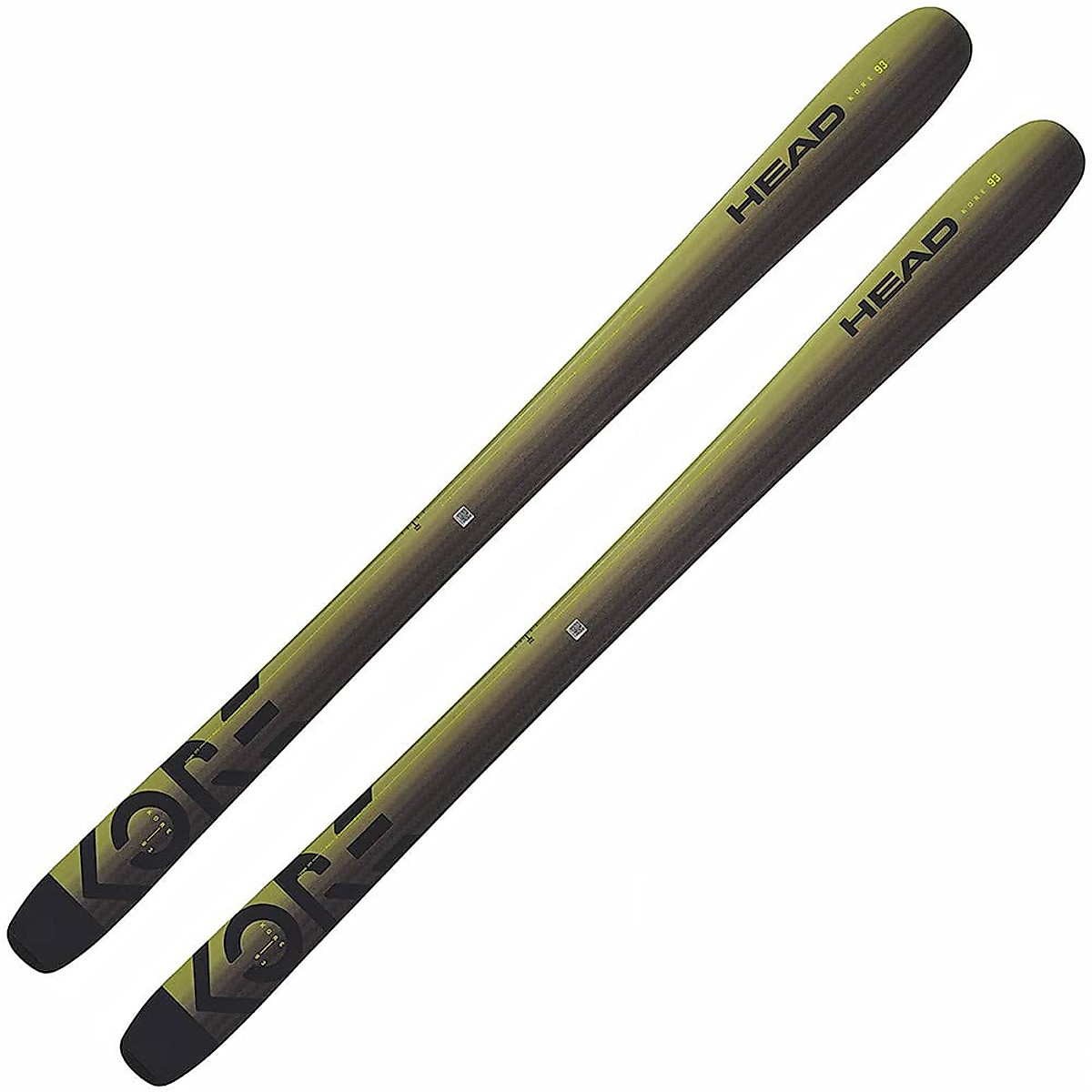 HEAD Unisex Kore 93 Anth/yw Skis (315442)