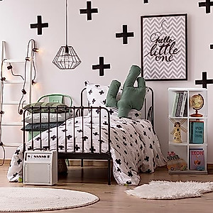 Wesiti 360 Degree 31.1 in Tall Rotating Bookshelf 3 Tier Floor Standing Bookcase with Acrylic Windows Spinning Plywood Storage Book Tower Revolving Bookcase for Kids Classroom Playroom Bedroom, White