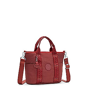 Kipling Lora Tote Bag, Dusty Carmine