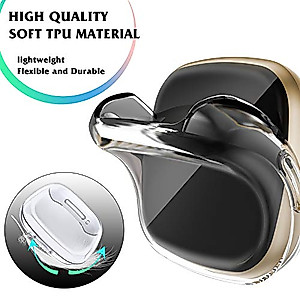 Maledan Compatible with Fitbit Versa 3 and Sense Screen Protector, 3 Pack Clear Ultra Thin Full Protective TPU HD Protector for Fitbit Sense/Versa 3 Case Cover Accessories and Bands Women Men