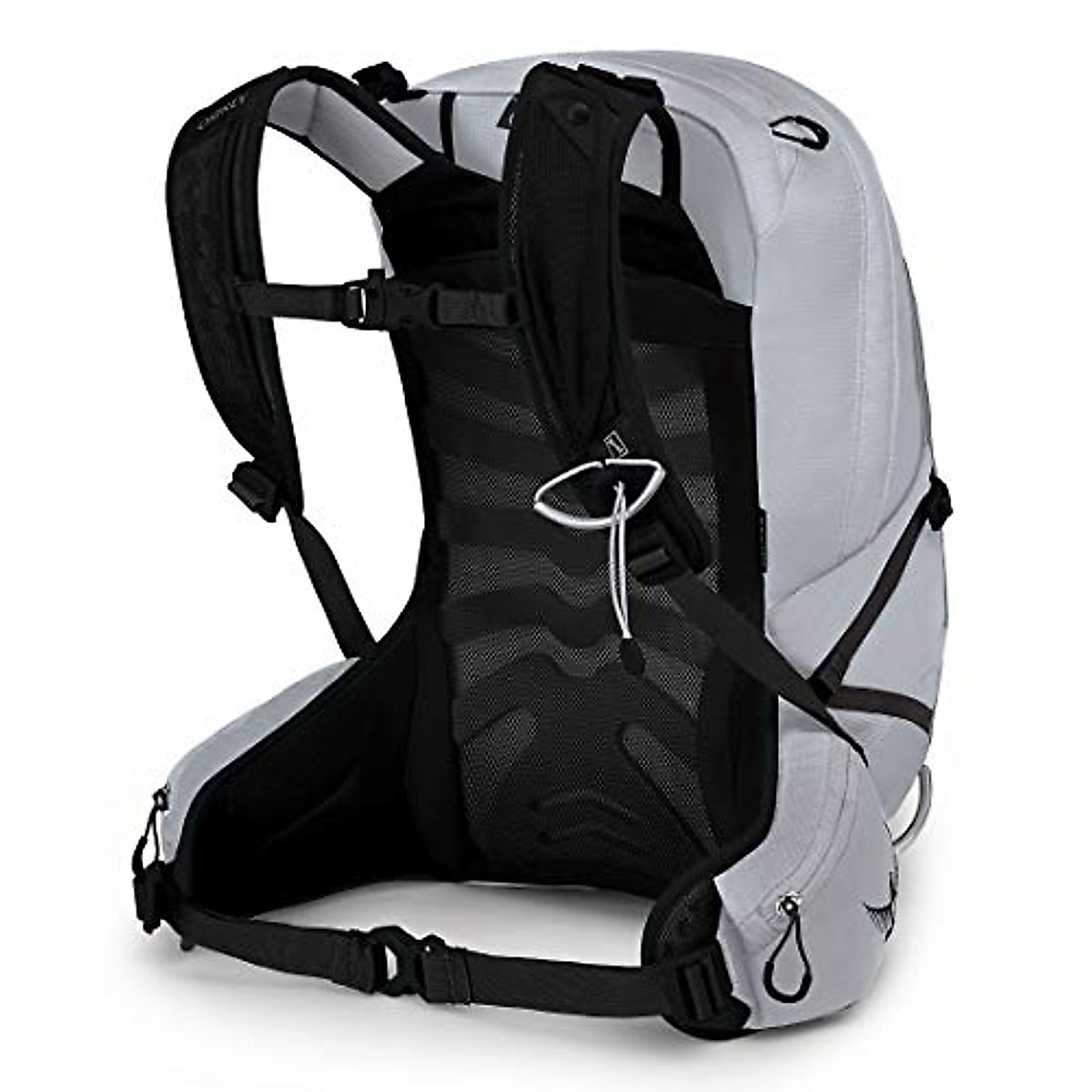 Osprey Tempest 20 Women's Hiking Backpack, Aluminum Grey, Medium/Large & Talon 22 Men's Hiking Backpack, Eclipse Grey, Large/X-Large