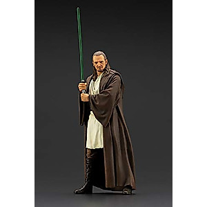 Star Wars: The Phantom Menace: Qui-Gon Jinn ArtFX+ Statue, Multicolor