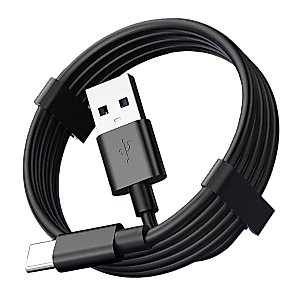 Type-C Samsung Smart tv Remote Control Charger Cable Compatible for Samsung Frame tv Remote Control, Samsung SolarCell Remote, Samsung Wireless Portable Remote Contro USB C Charging Cord (5ft)