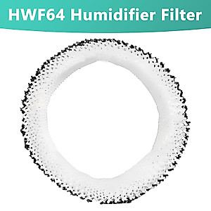 getalong HWF64 Humidifier Filter Compatible for Sunbeam SCM1746, Fits Holmes HWF64, HM1730, HM1745, HM1746, HM1750, HM2200 - Filter B (4 Pack)