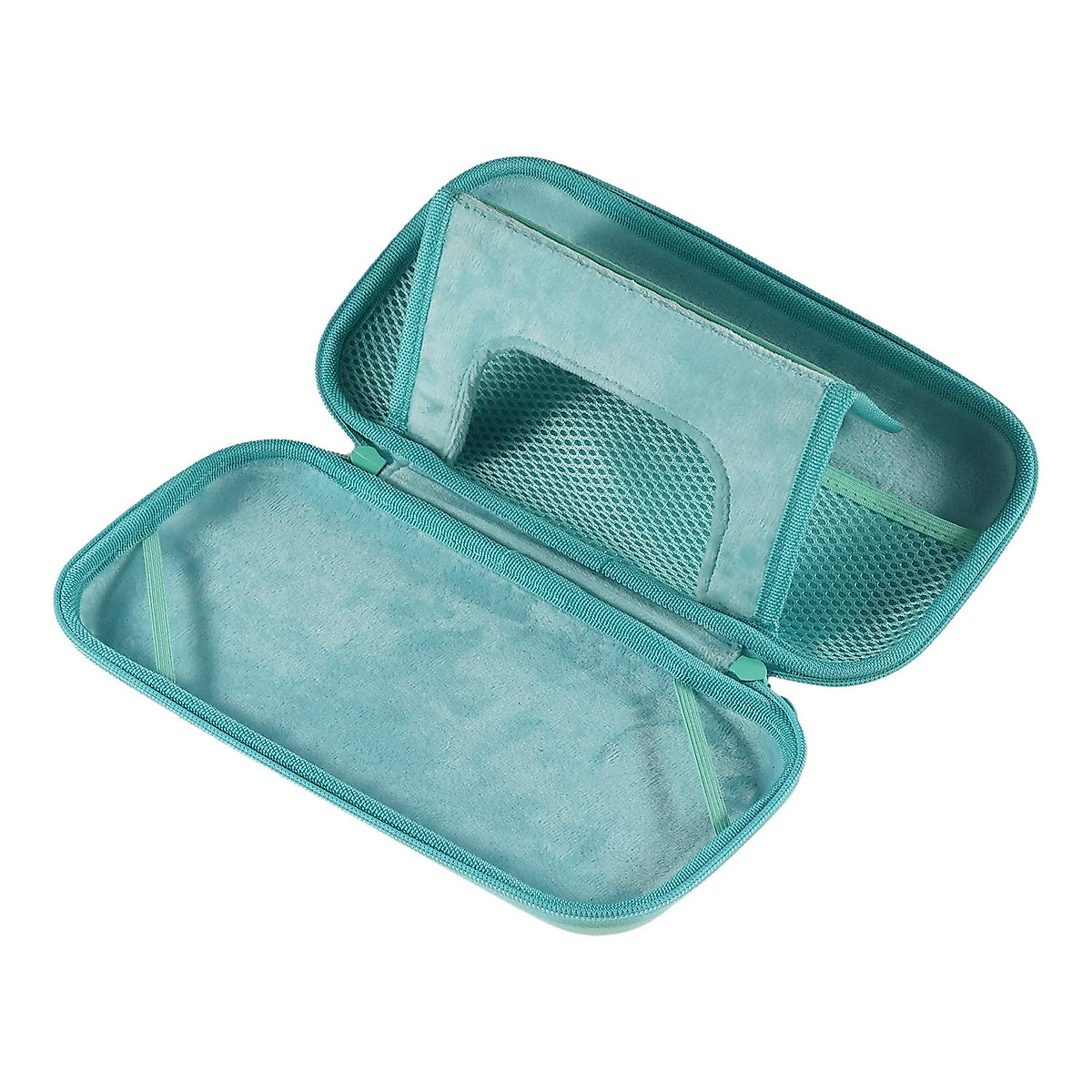 FANPL Carrying Case for Nintendo Switch & OLED Model - Animal Crossing Theme, Built-in Folding Stand and 5 Game Card Slot