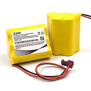 YUTSUJO (5-Pack) 6V AA Ni-CD Battery Pack Replacement for Sure-Lite 026-149, SL026-149, S/L 026-149, ANIC1204, Energizer 41B020AF17201，Dantona CUSTOM-55 Emergency Lighting