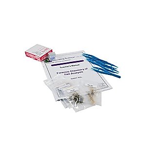 Forensic Chemistry of Hair Analysis Experiment Kit - Explore How Forensic Scientists Use Hair to Help Solve Crimes - Science at Home Series - Innovating Science
