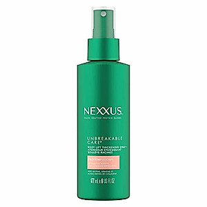 Nexxus Root Lift Thickening Spray Unbreakable Care with ProteinFusion Blend of Biotin, Keratin & Collagen Amino Acids, 6 oz