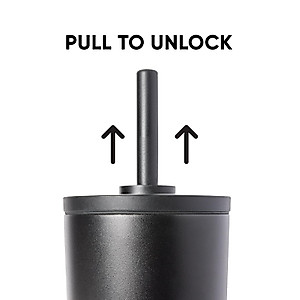 Simple Modern Insulated Tumbler with Lid and Straw | Leak-Proof Iced Coffee Cup | Ceramic-Lined Stainless Steel Travel Mug | Gifts for Women Her Him | Classic Signature | 24oz | Into The Night