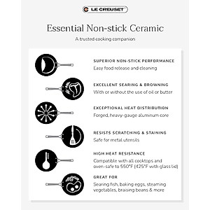 Le Creuset Essential Non-stick Ceramic 2 Pc. Frying Pan Set