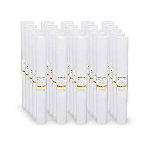 Max Water Slim Blue 5 Micron 20 inch x 2.5 inch Whole House Melt-Blown Polypropylene Sediment Water Filter Replacement Cartridge (Pack of 25)