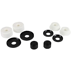 Dimebag Hardware Bushing Rebuild KIT for 2 Skateboard Trucks White 95A