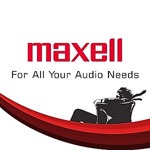 Maxell UR 90 Normal Bias Blank Audio Recording Cassette Tape, Low Noise, 90 Minute Recording Time, 5 Pack