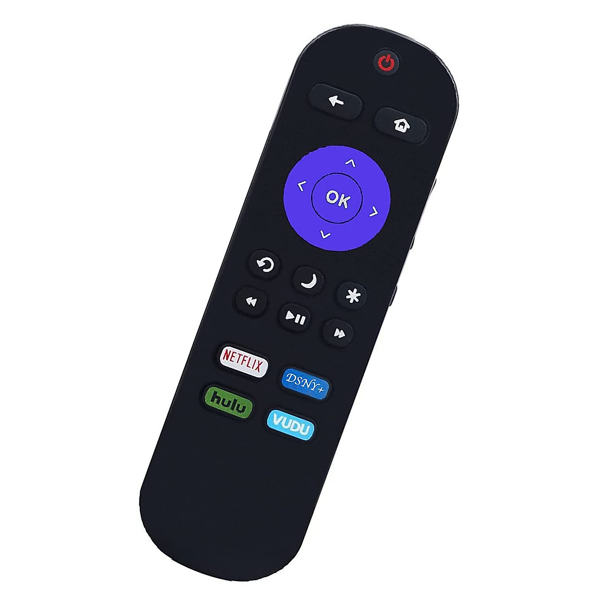 Universal Remote for ONN Roku TV Remote, Compatible with All ONN Roku TVs 4K UHD LCD Smart HDTV with Netflix Disney Hulu Vudu App Keys
