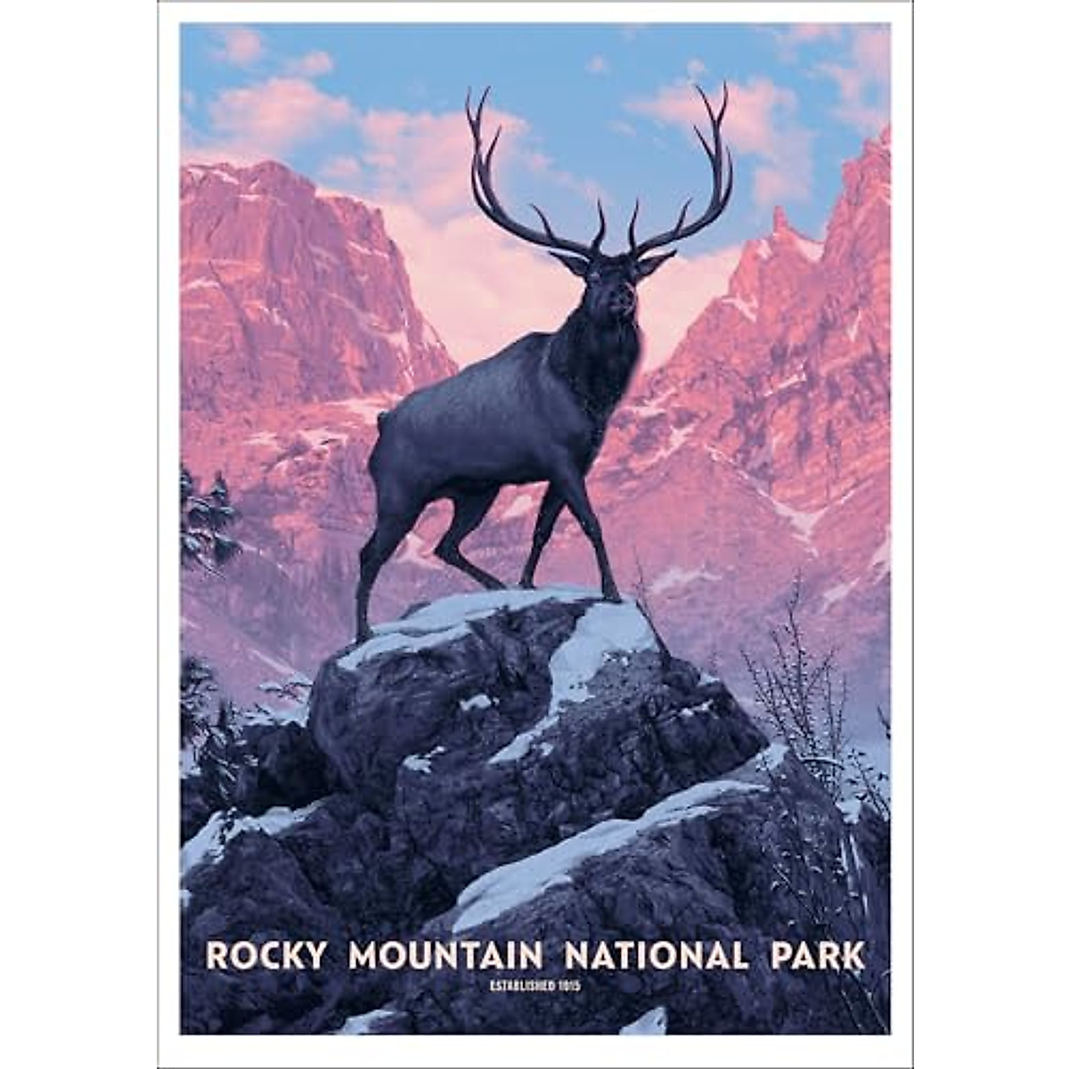 National Parks Postcards: 100 Illustrations That Celebrate America's Natural Wonders