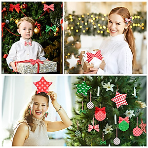 13 Pieces Christmas Faux Leather Sheets 6.3 x 8.3 Inch Green Red White Patterned Leather Fabric Xmas Synthetic Leather Sheets for DIY Crafts Bows Earrings Making Supplies (Animal Style)