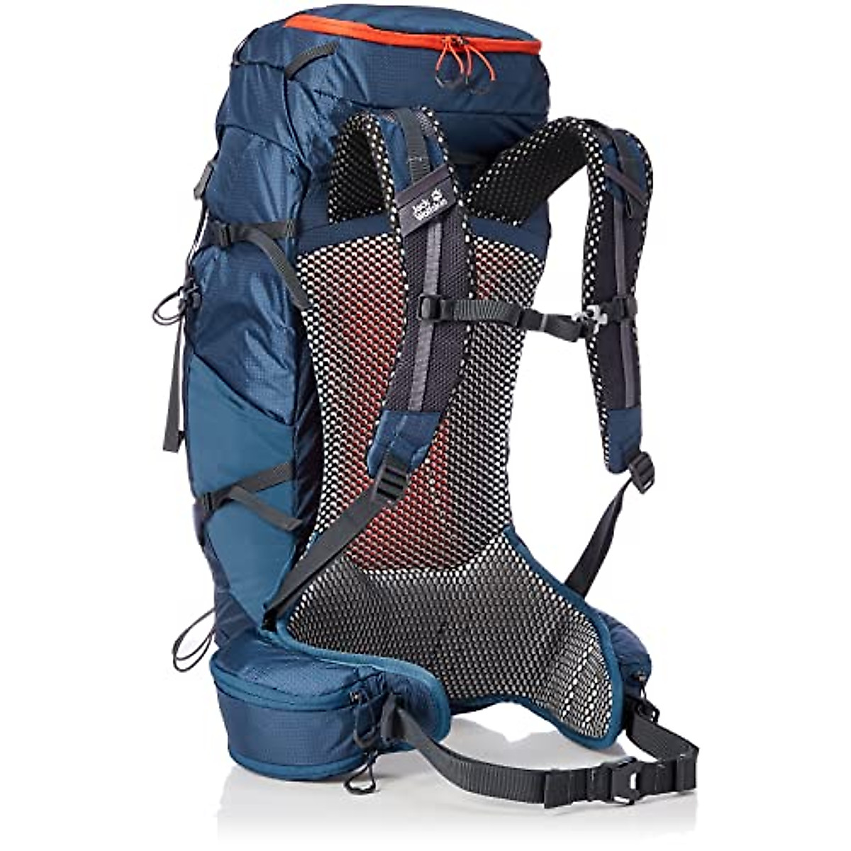 Jack Wolfskin Crosstrail Backpacking Pack, Thunder Blue, 32L