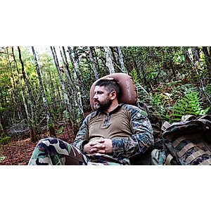 TREKOLOGY Ultralight Inflatable Camping Travel Pillow - ALUFT 2.0 Compressible, Compact, Comfortable, Ergonomic Inflating Pillows for Neck & Lumbar Support While Camp, Hiking, Backpacking