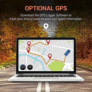 Rexing V1P 4K Dual Channel Dash Cam 4K+1080p with Wi-Fi 2.4” LCD | 170 ° Wide Angle | Dashboard Camera Recorder with Rear Camera | Supercapacitor | G-Sensor | WDR | Loop Recording | Mobile App