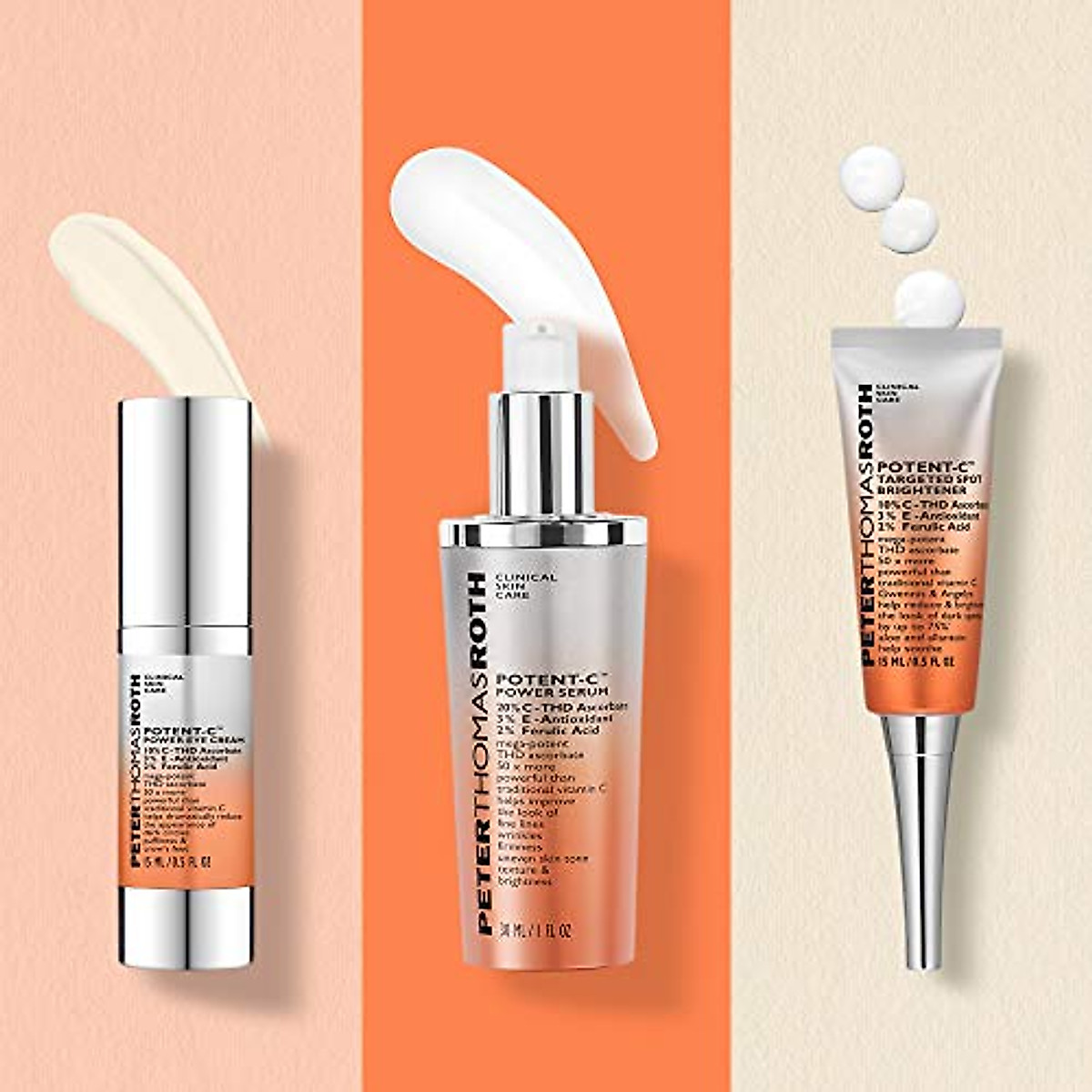 Peter Thomas Roth | Potent-C Targeted Spot Brightener | Brightening Vitamin C Treatment and Dark Spot Treatment