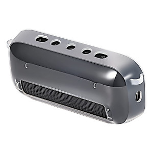 Seracle Crystal Clear Cover Carrying Case Compatible with Bose SoundLink Flex Bluetooth Portable Speaker (Transparent)