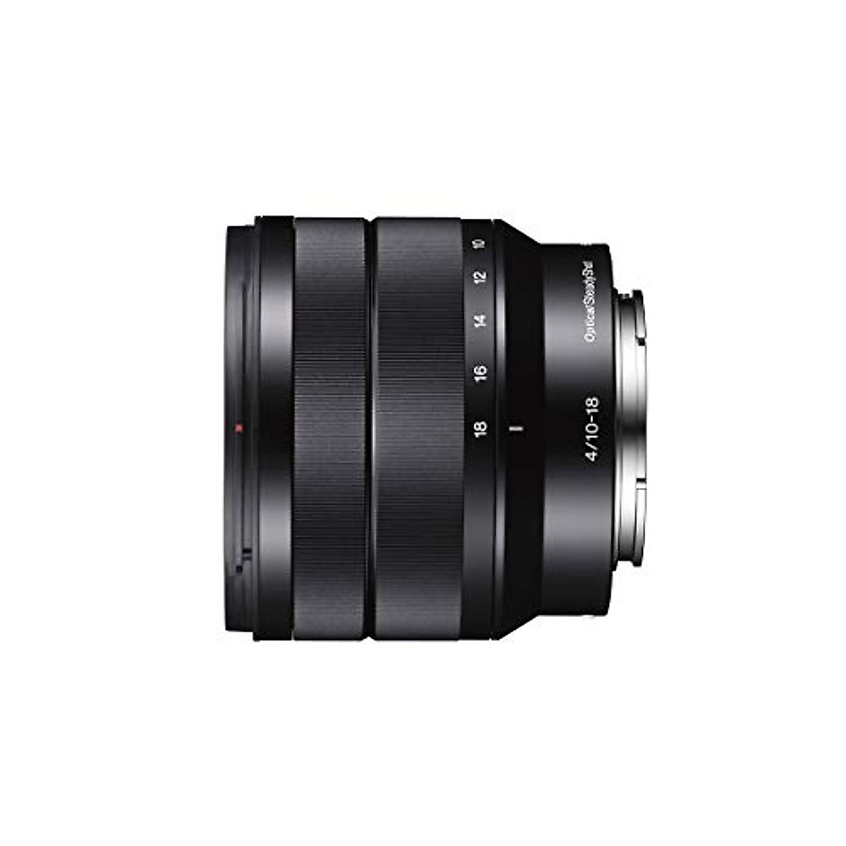 Sony - E 10-18mm F4 OSS Wide-Angle Zoom Lens (SEL1018),Black