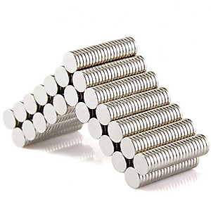 Multi-Use Refrigerator Magnets For Refrigerator Craft Project - Approximate 6x1mm - 100 Pieces