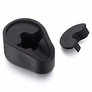 Normcore Portafilter Holder - Bottomless Portafilter Tamping Station - 304 Stainless Steel With Silicon Espresso Holder Tamper Stand Fits 54mm 58mm Espresso Machines Portafilter