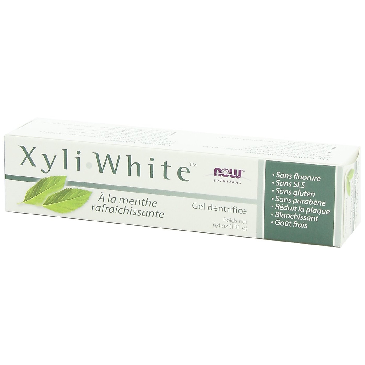 NOW Xyliwhite, Refreshmint 6.4-Ounces (Pack of 4)