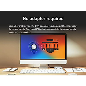 Topping DX1 Decoder AK4493S XU208 DAC&Headphone Amplifier Support up to DSD256 PCM384 Mini DAC(Black)