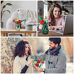 AOKESI Christmas Building Kit for Adults, Building Collection Toys for Kids&Girls, Birthday Anniversary Valentines Gift for Girlfriend Women and Mother (952 PCS)