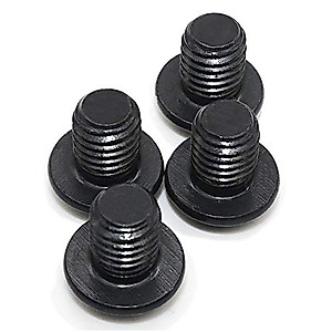 FullerKreg M4-0.7 x 6mm Button Head Socket Cap Screw, ISO 7380 Hex Drive, Class 10.9, Black Oxide Finish, Alloy Steel (Pkg of 100)
