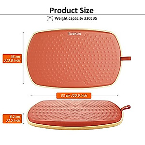 48×24 inch Electric Standing Desk Adjustable Height with Wobble Anti Fatigue Mat Balance Board, Stability Rocker, 27''-45'' Lifting Range Stand up Desk for Office/Home