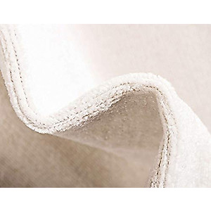 Unique Loom Williamsburg Collection Casual Transitional Solid Vibrant Area Rug, 5' 0" x 5' 0", Beige