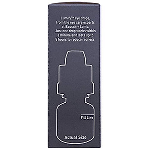 LUMIFY Redness Reliever Eye Drops 0.25 Ounce (7.5mL)