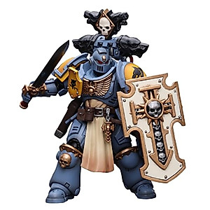 HiPlay JoyToy Warhammer 40K Collectible Figure: Primaris Space Marines Space Wolves Bladeguard Veteran 1:18 Scale Action Figures JT2795 (Space Wolves JT2795)