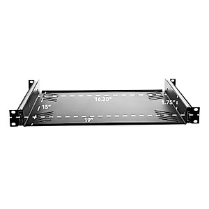 OSP RS1U-SLIDER Universal Flat 1 Space Sliding Shelf