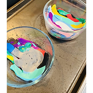 Peachy Keen Crafts Craft Sets for Kids Ages 5 and Up - Make Your Own Clay Hand Print Bowl - Includes Multicolor Clay, Cutting Tool, and Roller - Kid Craft Kit to Make Up to 3 Bowls