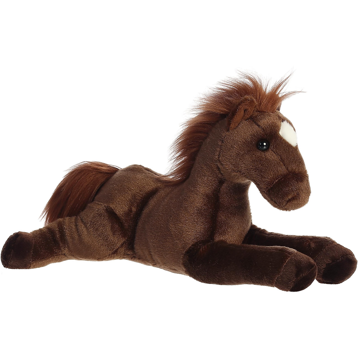 Aurora® Adorable Flopsie™ Outlaw™ Stuffed Animal - Playful Ease - Timeless Companions - Brown 12 Inches